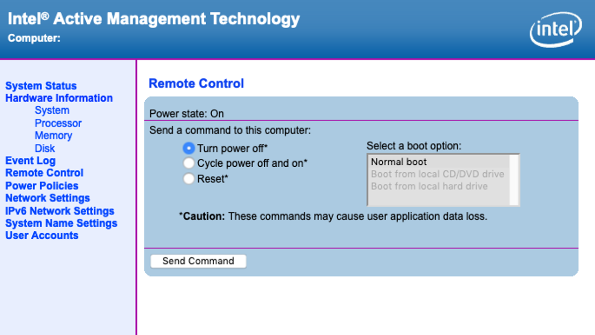 Managing Compute with Intel AMT Management Engine - ideanist.com
